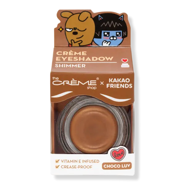 THE CREME SHOP Kakao Friends Creme Eyeshadow - Choco Luv