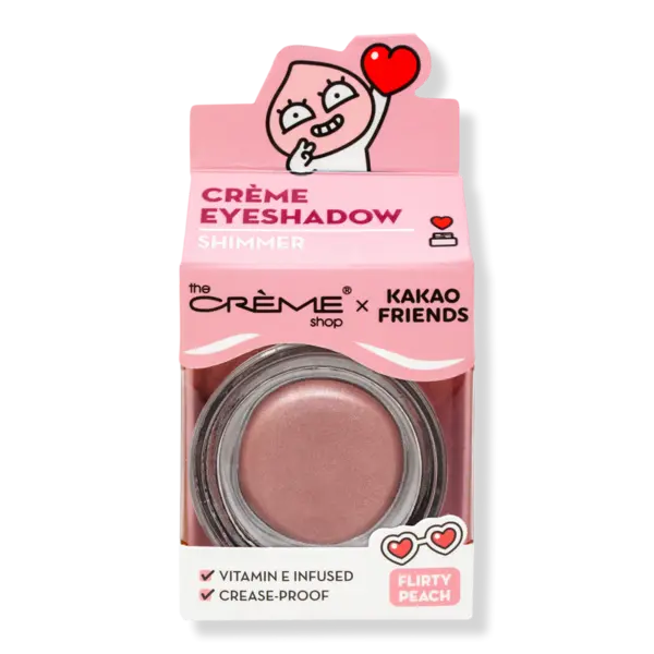 THE CREME SHOP Kakao Friends Creme Eyeshadow - Flirty Peach