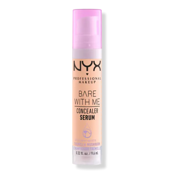 NYX PROFESSIONAL MAKEUP Bare With Me Hydrating Face & Body Concealer Serum - Medium Vanilla