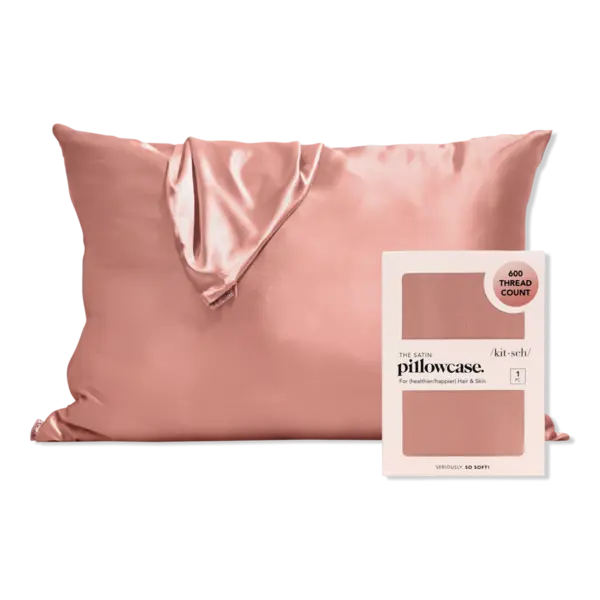 KITSCH Satin Pillowcase - Terracotta