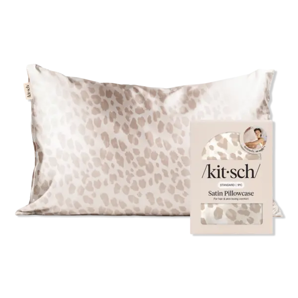 KITSCH Satin Pillowcase - Leopard
