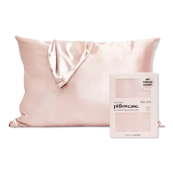 KITSCH Satin Pillowcase - Blush