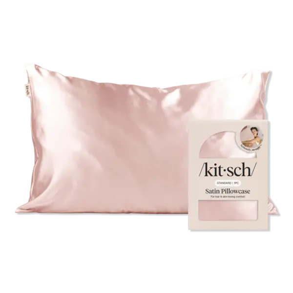 KITSCH Satin Pillowcase - Blush