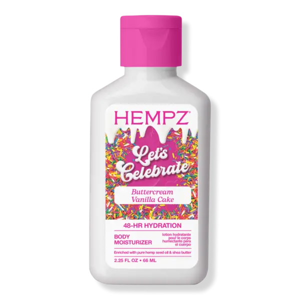 HEMPZ Let's Celebrate Buttercream Vanilla Cake Body Moisturizer - One-color