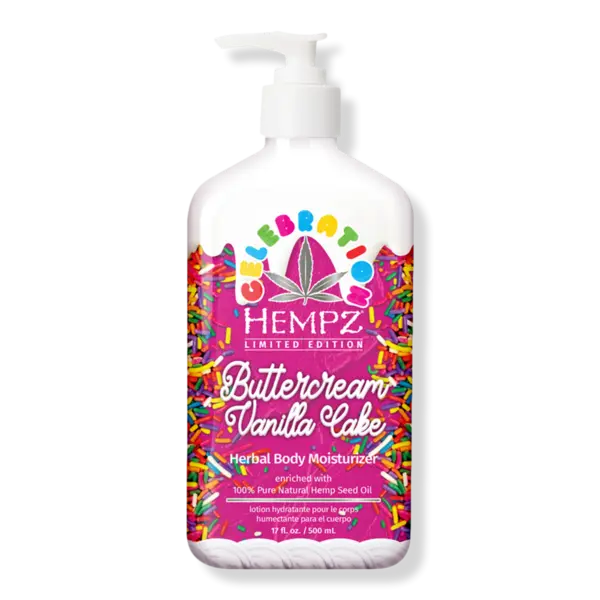 HEMPZ Buttercream Vanilla Cake Herbal Body Moisturizer - One-color