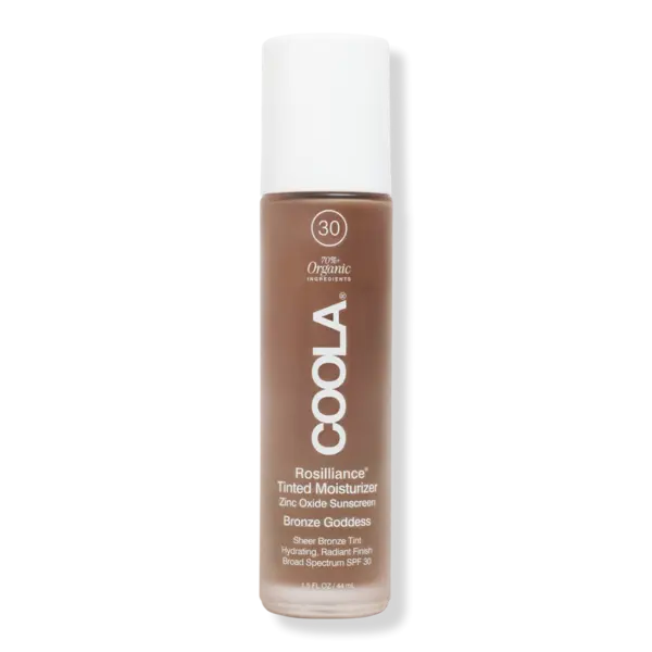 COOLA Rosilliance Tinted Moisturizer Organic Sunscreen Spf 30 - Bronze Goddess
