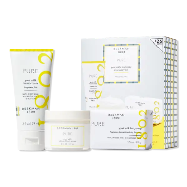 BEEKMAN 1802 Pure Goat Milk Bodycare Discovery Kit - One-color