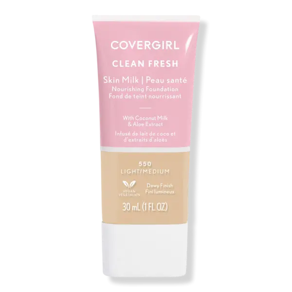 COVERGIRL Clean Fresh Skin Milk Foundation - Light/medium 550