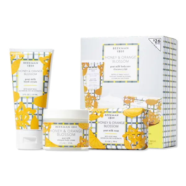 BEEKMAN 1802 Honey & Orange Blossom Bodycare Discovery Kit - One-color
