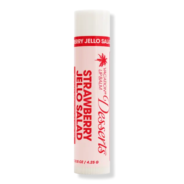 VACATION Lip Desserts, Sunscreen Lip Balm Spf 30 Strawberry Jello Salad - One-color