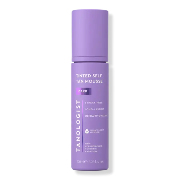TANOLOGIST Tinted Express Tan Self Tan Mousse - Dark