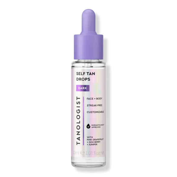 TANOLOGIST Face + Body Self Tan Drops - Dark
