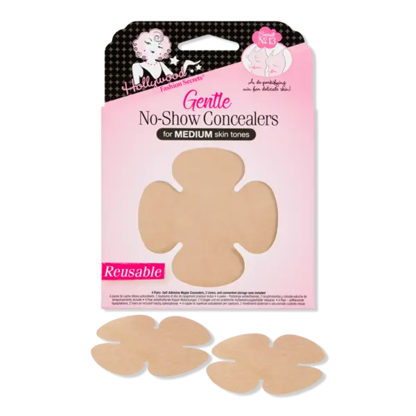 HOLLYWOOD FASHION SECRETS Gentle No-show Concealers - Medium