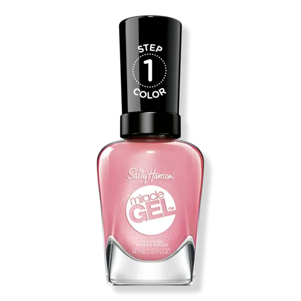 SALLY HANSEN Miracle Gel Nail Polish, Pinks & Purples - Shell Yeah