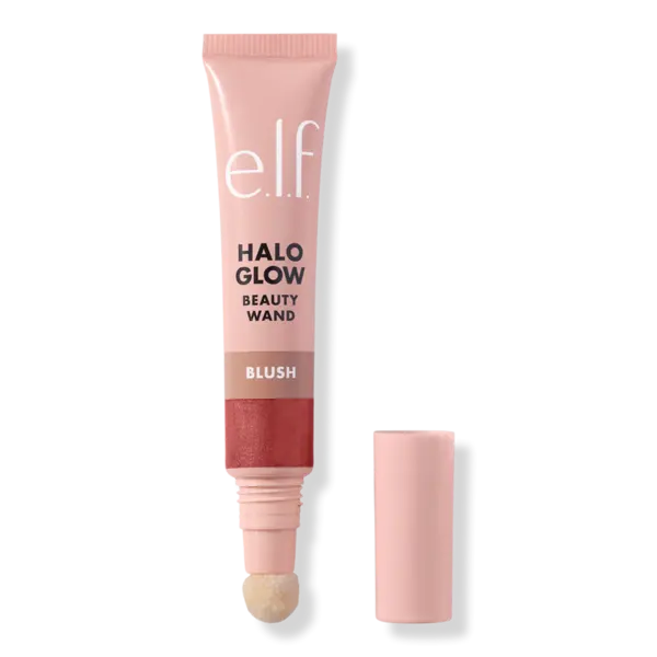 E.L.F. COSMETICS Halo Glow Blush Beauty Wand Rose You Slay - Rosé You Slay