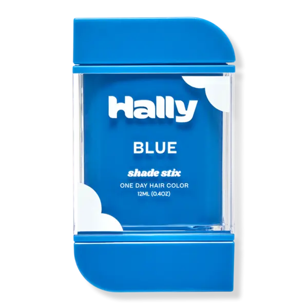 HALLY Shade Stix Temporary Wash Out Hair Color - Blue