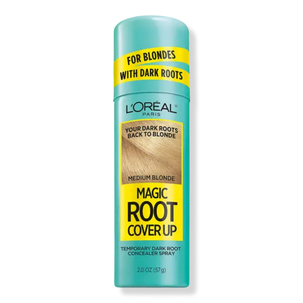 L'OREAL Magic Root Cover Up Temporary Concealer Spray For Blondes - Medium Blonde