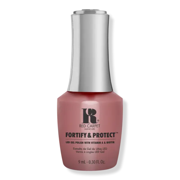 RED CARPET MANICURE Fortify & Protect Led Gel Nail Polish Collection - Suave In Mauve