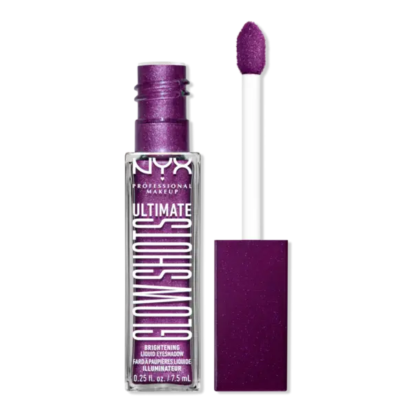 NYX PROFESSIONAL MAKEUP Ultimate Glow Shots Vitamin C Infused Liquid Eyeshadow - Feelin' Grape