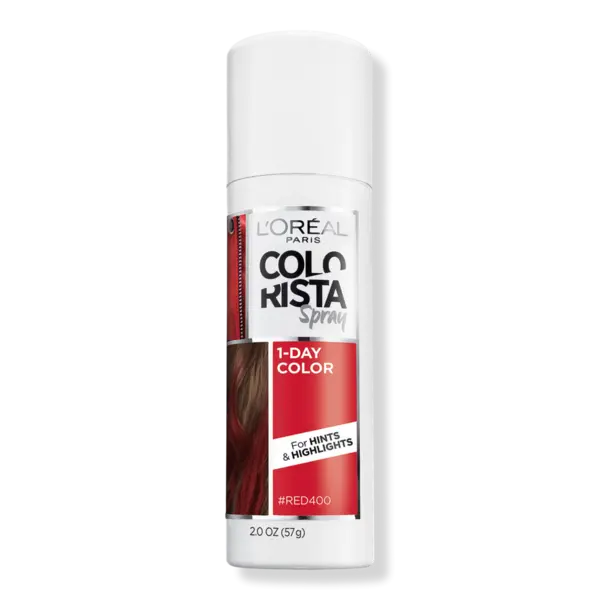 L'OREAL PARIS Colorista Hair Makeup Temporary 1-day Spray - Red