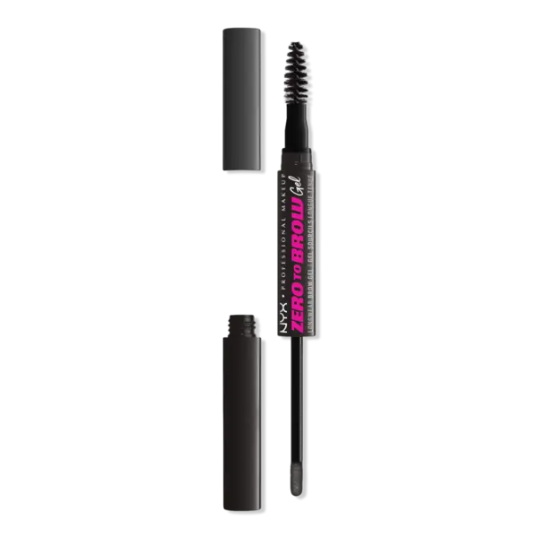 NYX PROFESSIONAL MAKEUP Zero To Brow Longwear Eyebrow Gel - Black