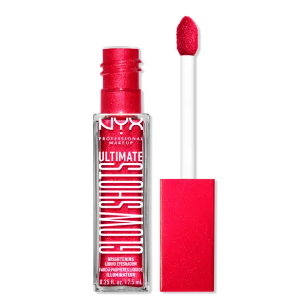 NYX PROFESSIONAL MAKEUP Ultimate Glow Shots Vivid Rich Vitamin C Infused Liquid Eyeshadow - $rawberry $acked
