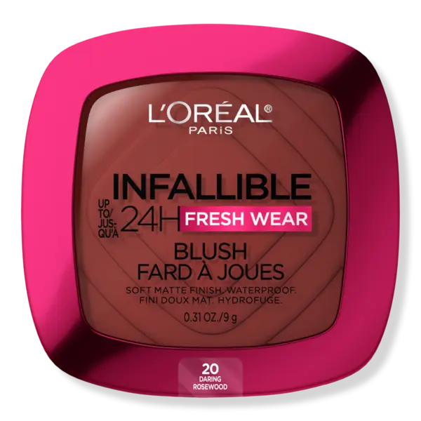 L'OREAL Infallible 24h Fresh Wear Soft Matte Blush - 20 Daring Rosewood