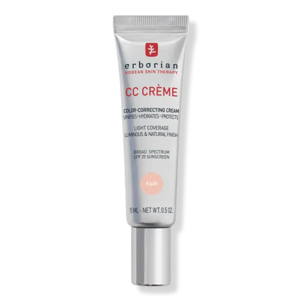 ERBORIAN Cc Cream Color-corrector For Natural Luminous Finish With Korean Centella Asiatica Extract - Fair