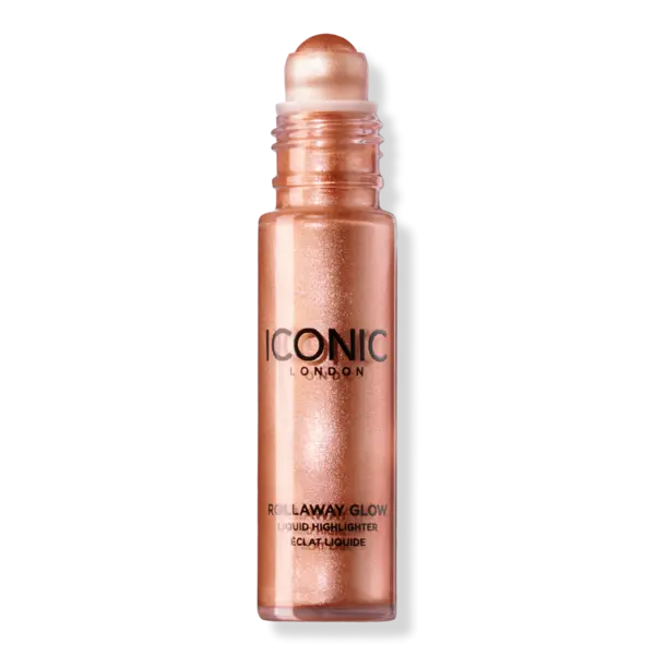 ICONIC LONDON Rollaway Glow Liquid Highlighter Rollerball - Rose Potion