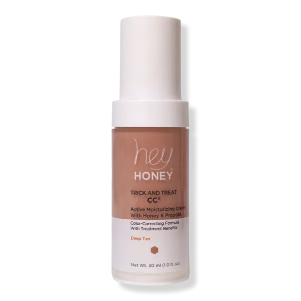 LUCKY HONEY Trick & Treat Cc² Active Propolis Color Correcting Cream With Broad Spectrum Spf 45 - Deep Tan