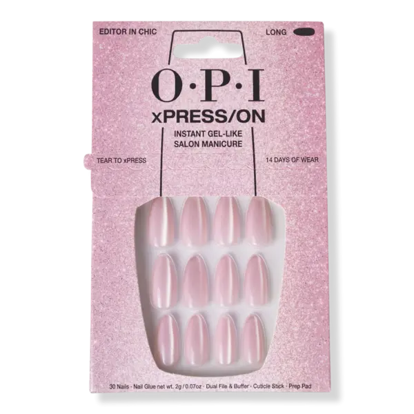 OPI Xpress/on Special Effect Press On Nails - Editor In Chic