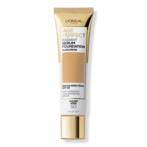 L'OREAL Age Perfect Radiant Serum Foundation - 50 Golden Beige