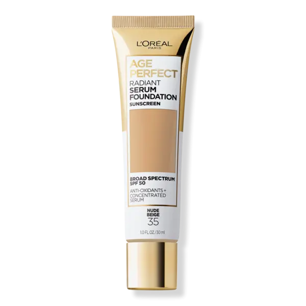 L'OREAL Age Perfect Radiant Serum Foundation - 35 Nude Beige