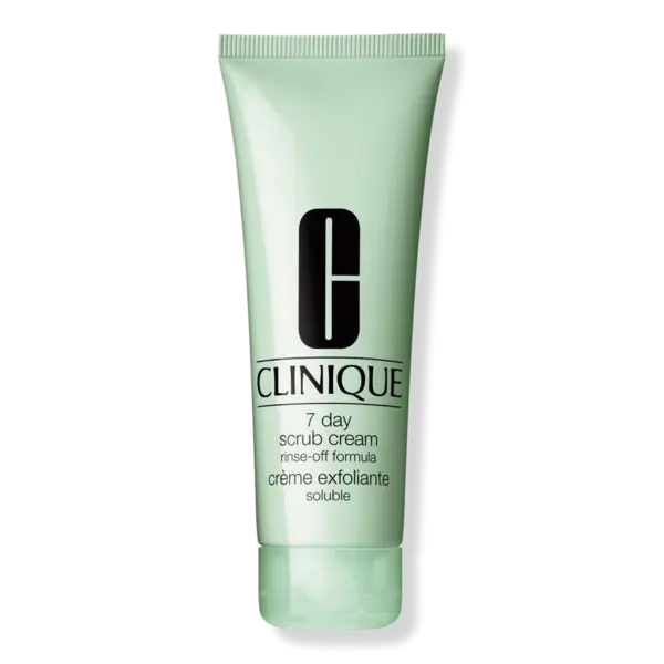 CLINIQUE 7 Day Face Scrub Cream Rinse-off Formula - One-color