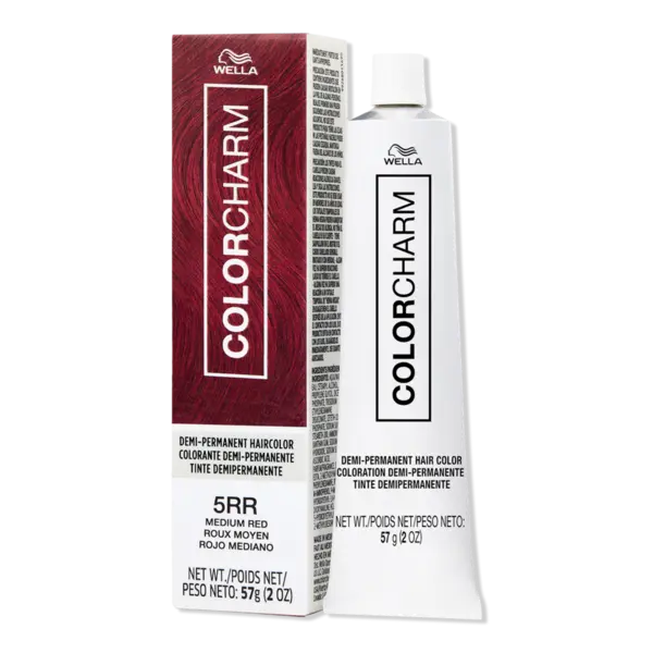 WELLA Colorcharm Demi-permanent Cream Hair Color - 5rr Medium Red