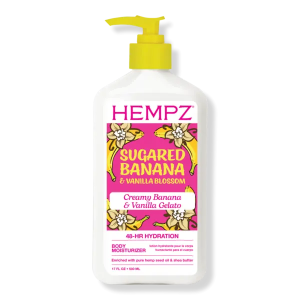 HEMPZ Sugared Banana & Vanilla Blossom Body Moisturizer - One-color