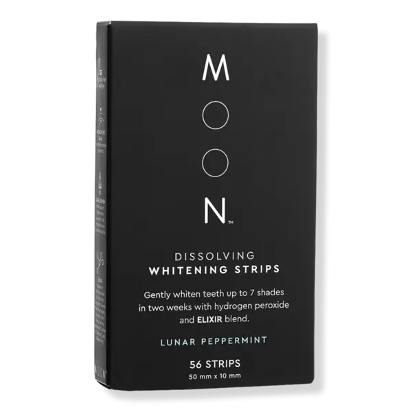 MOON Dissolving Teeth Whitening Strips Gentle At Home Whitening - One-color