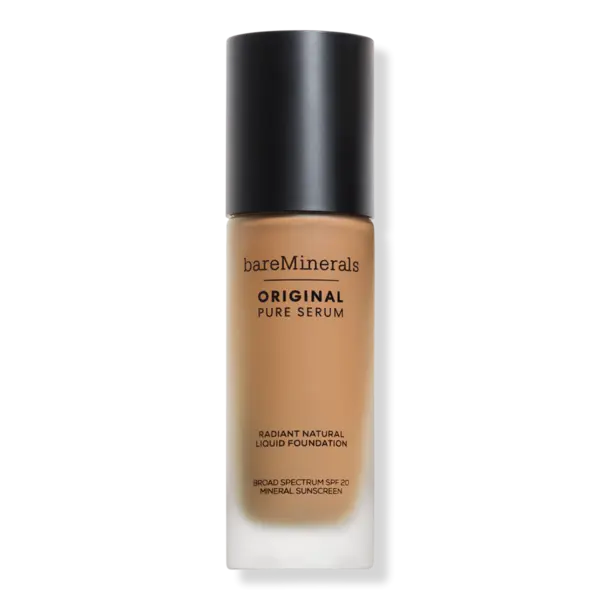 BAREMINERALS Original Pure Serum Radiant Natural Liquid Foundation Mineral Spf 20 - Medium Warm 3