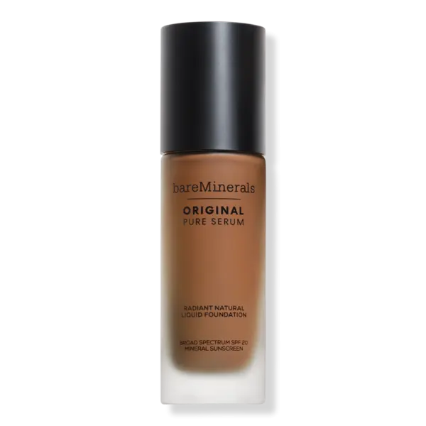 BAREMINERALS Original Pure Serum Radiant Natural Liquid Foundation Mineral Spf 20 - Deep Neutral 5