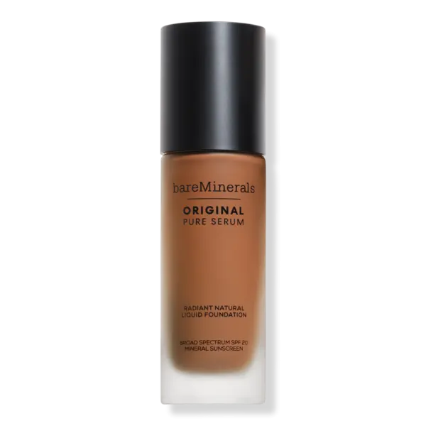 BAREMINERALS Original Pure Serum Radiant Natural Liquid Foundation Mineral Spf 20 - Deep Warm 5