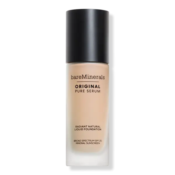 BAREMINERALS Original Pure Serum Radiant Natural Liquid Foundation Mineral Spf 20 - Fair Cool 1.5