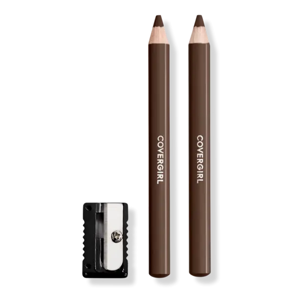 COVERGIRL Easy Breezy Brow Fill + Define Eyebrow Pencils - Rich Brown