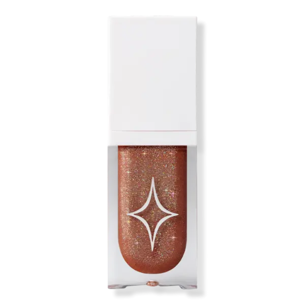 HALF MAGIC Magic Drip Glitter Lip Gloss - Magic Brownie
