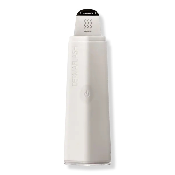 DERMAFLASH Dermapore+ Ultrasonic Pore Extractor & Serum Infuser - Grey