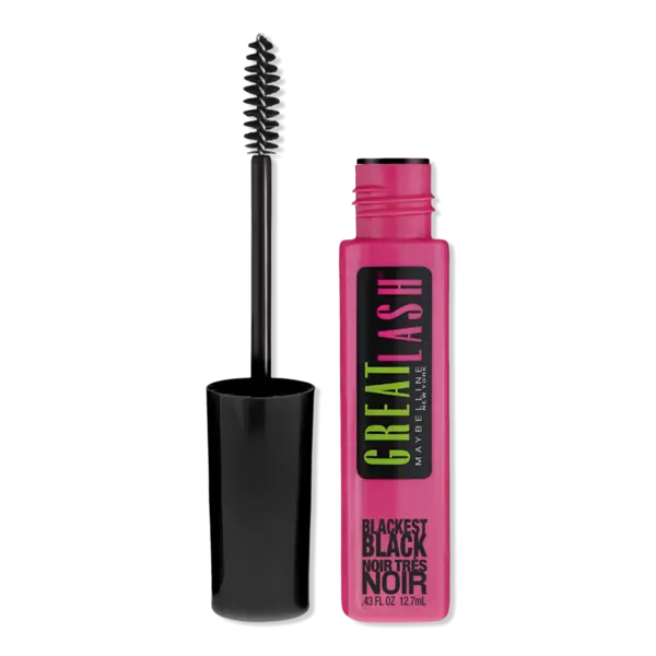 MAYBELLINE Great Lash Mascara - Blackest Black