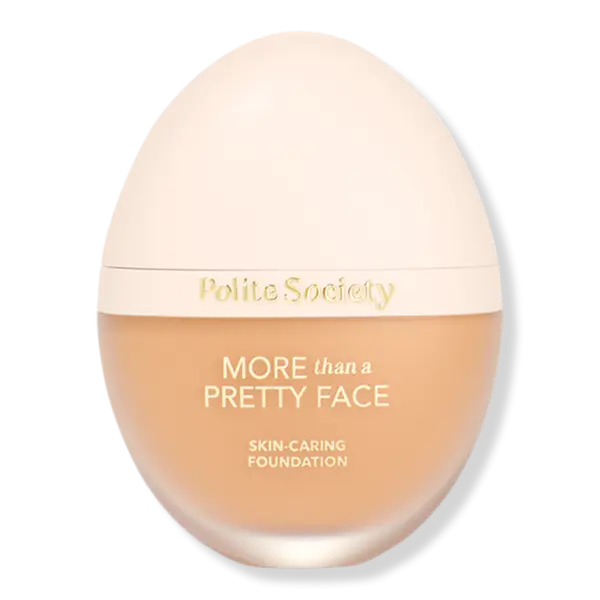POLITE SOCIETY More Than A Pretty Face Skin-caring Foundation - Medium Warm