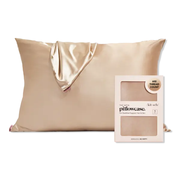 KITSCH Satin Pillowcase - Champagne