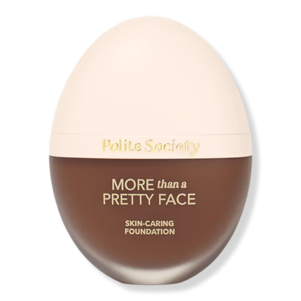 POLITE SOCIETY More Than A Pretty Face Skin-caring Foundation - Very Deep Neutral 1