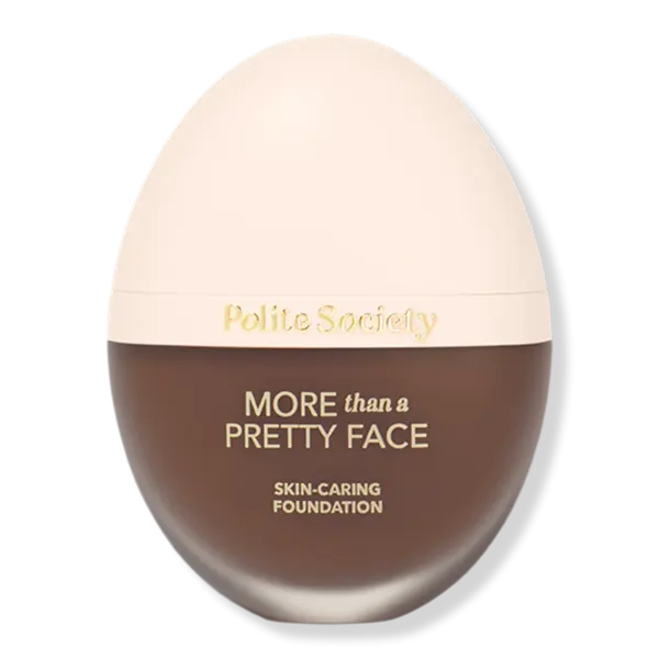 POLITE SOCIETY More Than A Pretty Face Skin-caring Foundation - Very Deep Neutral 2