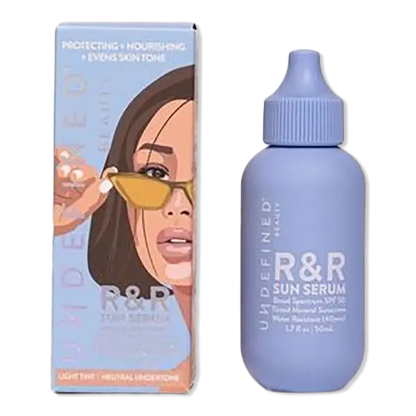 UNDEFINED BEAUTY R&r Sun Serum Tinted Mineral Spf 50 Pa - Light